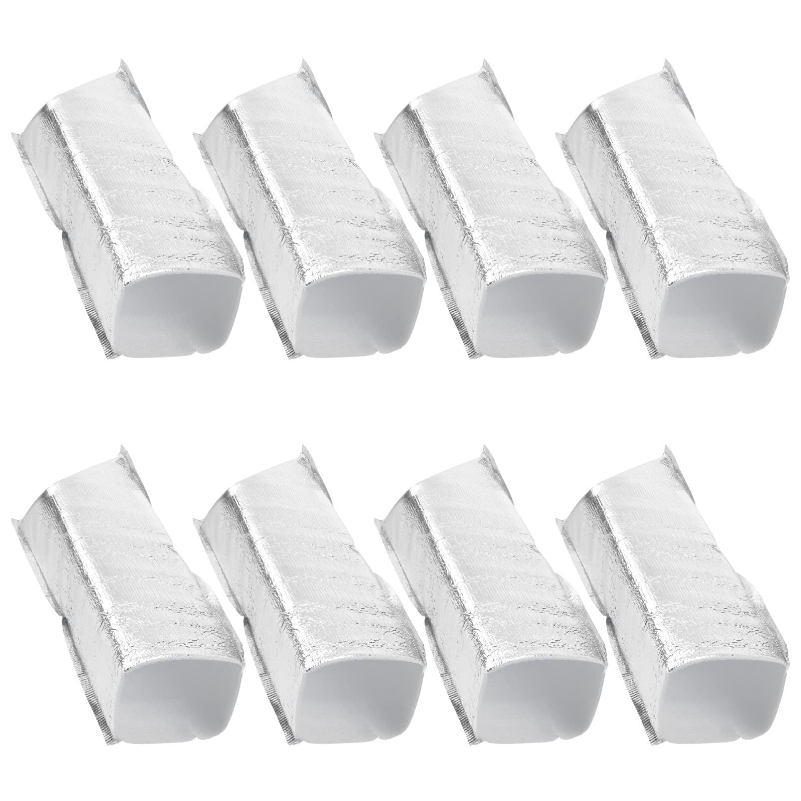 40 pcs Thermal Insulated Bubble Mailers Disposable Insulation Shipping Bags Thermal Box Liners Thermal Padded Envelopes Insulation Bag for Food Fruit Take- out