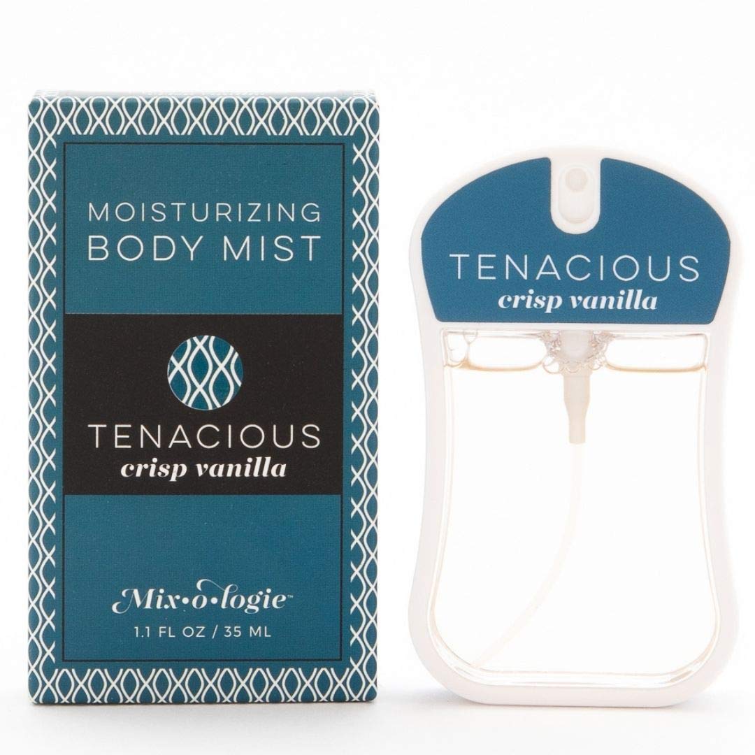 Mixologie Moisturizing Body Mist/Perfume Spray (Tenacious (crisp vanilla), 35 mL)
