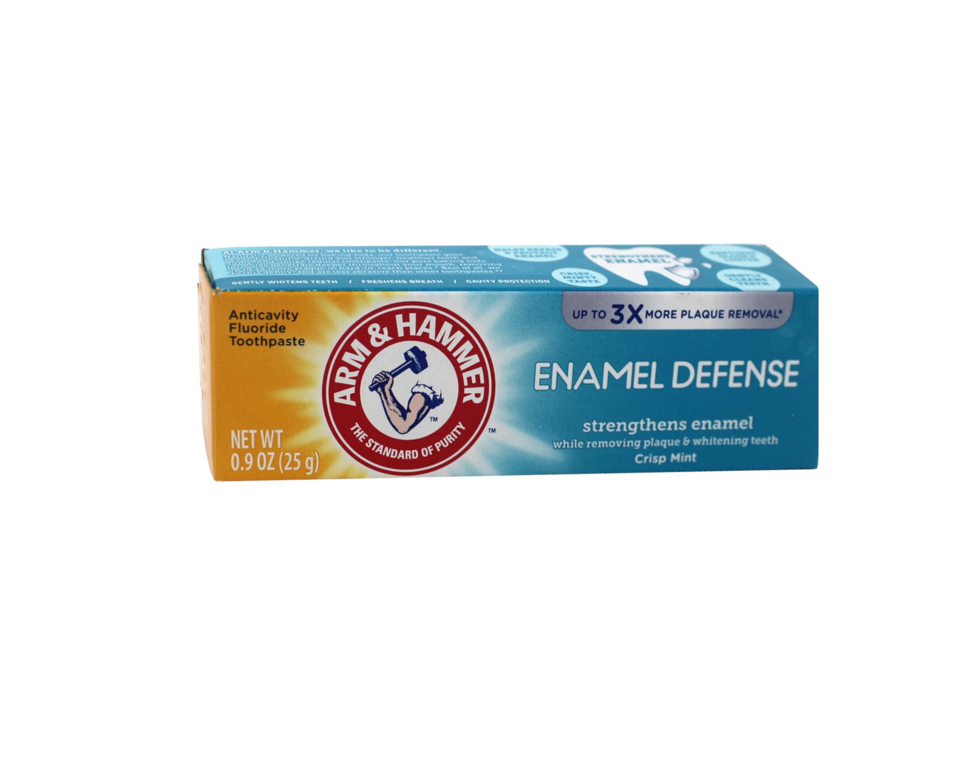 Arm & Hammer Truly Radiant Bright & Strong Whitening Toothpaste, 0.9 Ounce (Pack of 6)