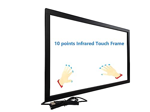 DeYoWo 43 Inch Interactive 10 Points Infrared IR Touch Screen Overlay Frame Free Driver…