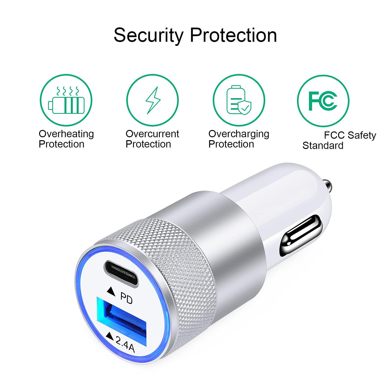 20W PD USB C Fast Charger Compatible Google Pixel 8 7 Pro 6 Pro 6a 5 5a 5G 4 XL 4a 3 XL 3a 2 XL Pixel Phone, Samsung Galaxy S24 Ultra Plus S23 S22 S21 FE S20 S10 S10E Note 20 10