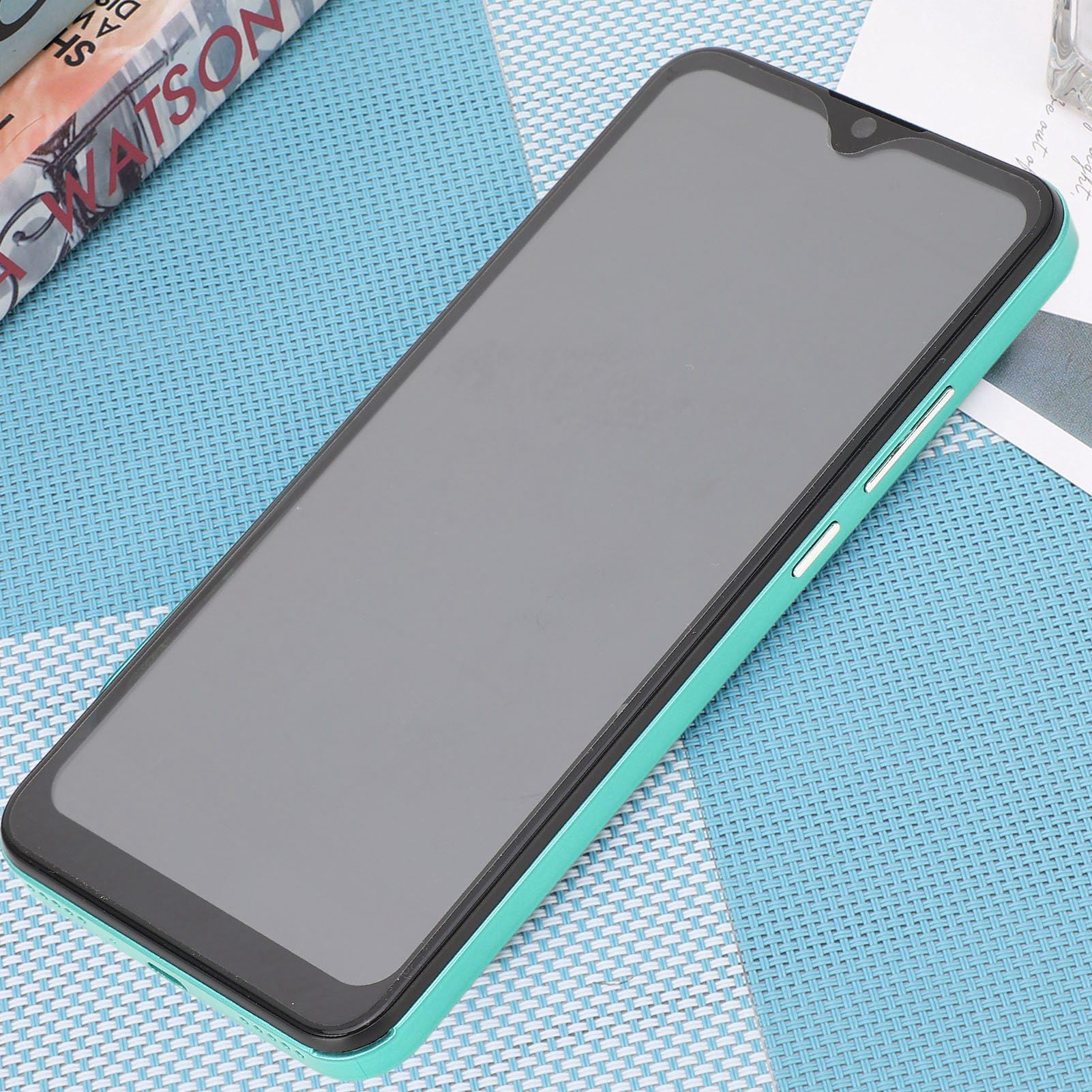 6.1 Inch HD Smartphone Dual SIM Card Mobile Phone, 3G Unlocked Cell Phone Support Face Recognition For 6.0 OS, 3GB 32GB, 6779 10 Core Processor, 5MP 8MP HD Camera, WiFi, FM Radio, 2800mah(Green)