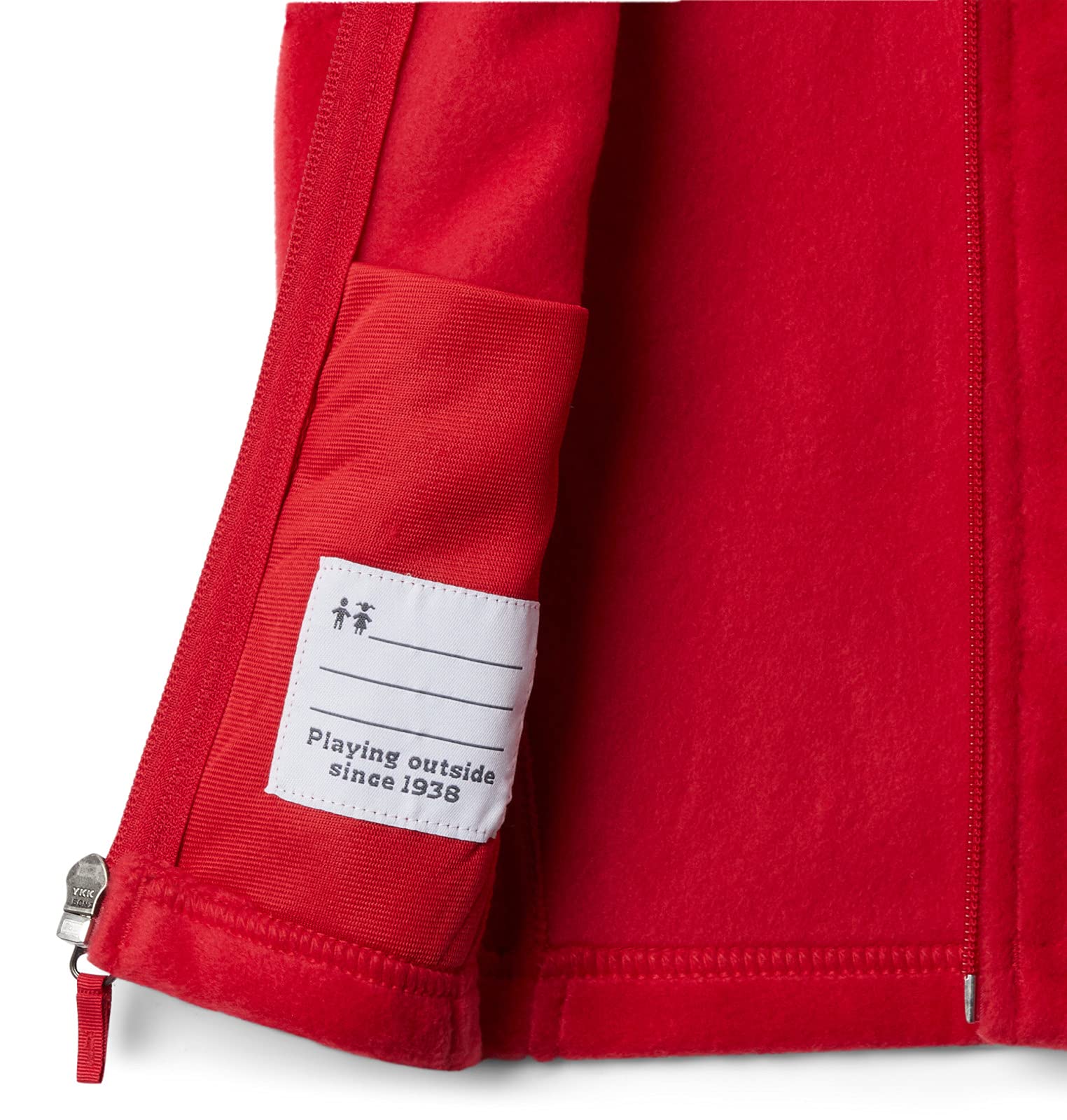 Columbia Baby Steens Mtn Fleece Vest, Mountain Red, 18/24