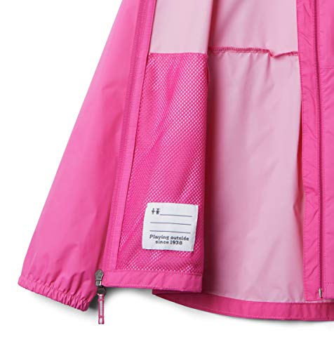 Columbia Girls' Toddler Switchback II Jacket, Pink Ice, 2T