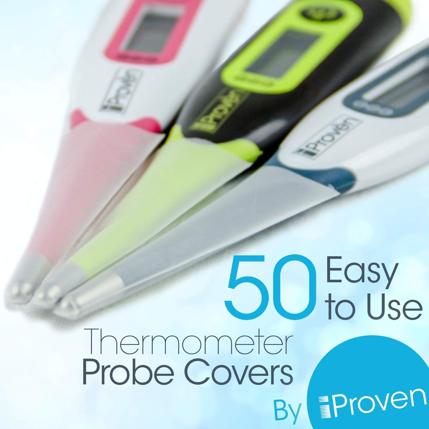 iProven Oral Thermometer + Probe Covers