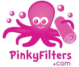 Pinky Filters Pond & Aquarium Filter Media Pads for Saltwater and Freshwater | Premium Authentic Pinky Filter Floss for Fish Tanks and Ponds (12" x 48" - 4 Feet Total)