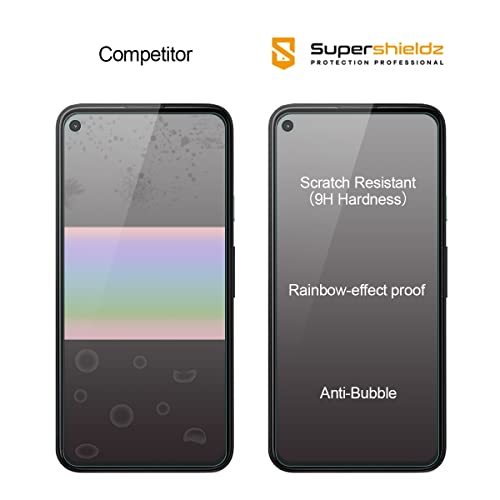 Supershieldz (2 Pack) Designed for Google Pixel 4a [Not Fit for Pixel 4a 5G] Tempered Glass Screen Protector, 0.32mm, Anti Scratch, Bubble Free