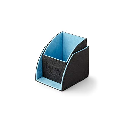 Arcane Tinmen Dragon Shield: Nest Deck Box - Black and Blue, Small, (ART40103)