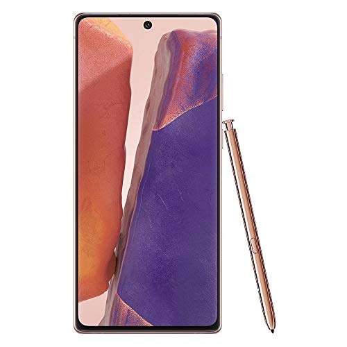 Samsung Galaxy Note 20 N980F/DS, 4G LTE, International Version (No US Warranty), 256GB, Mystic Bronze - GSM Unlocked
