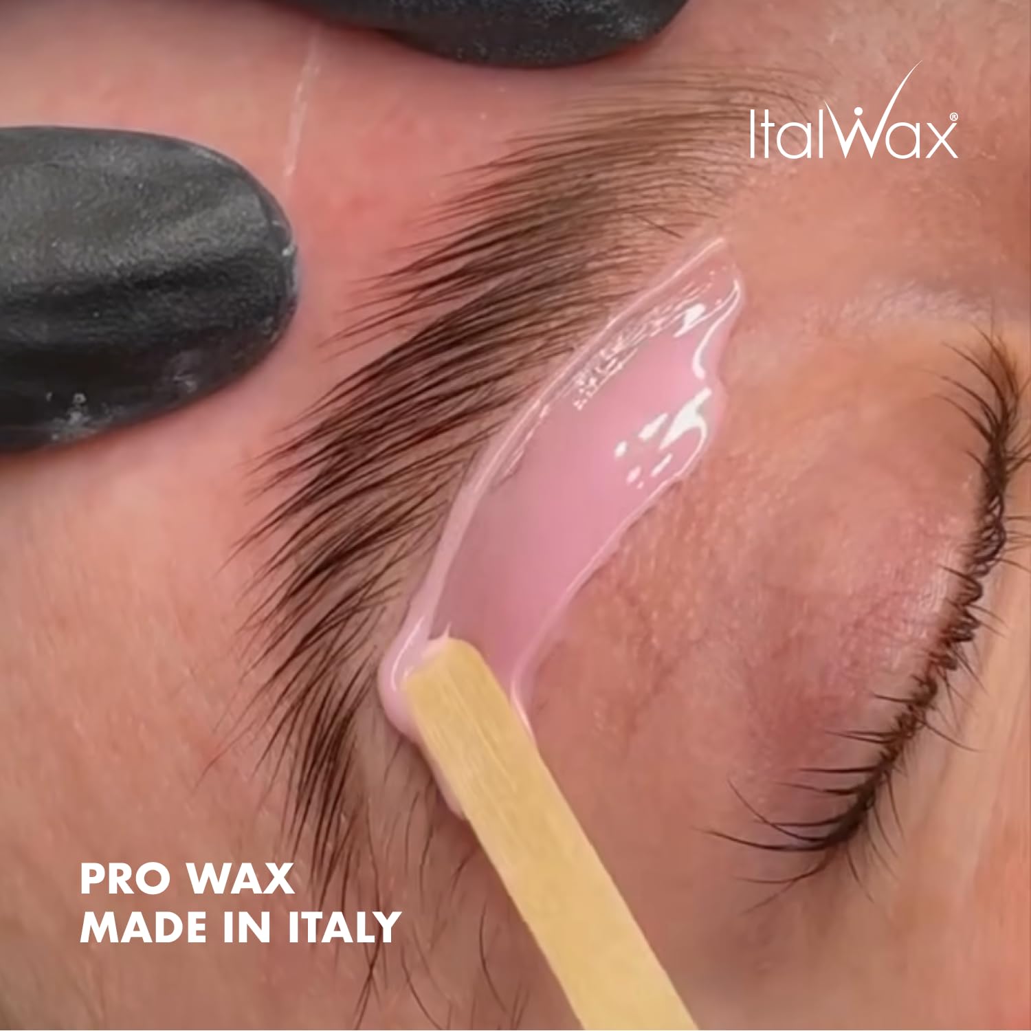 Italwax Face Selfie 500g / 1.1lb - Delicate hard wax for face with oil complex - Perfect for waxing eyebrows, upper lip and sideburns