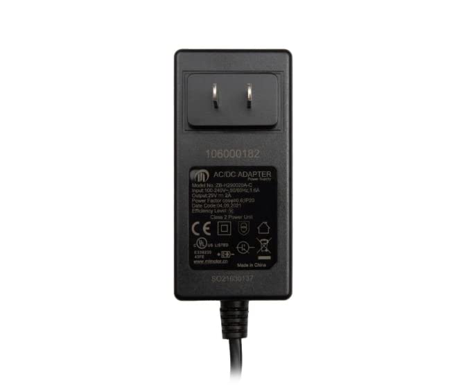 29V 2A Transformer Recliner & Lift Chair Power Adapter Model No: ZB-H290020A-C