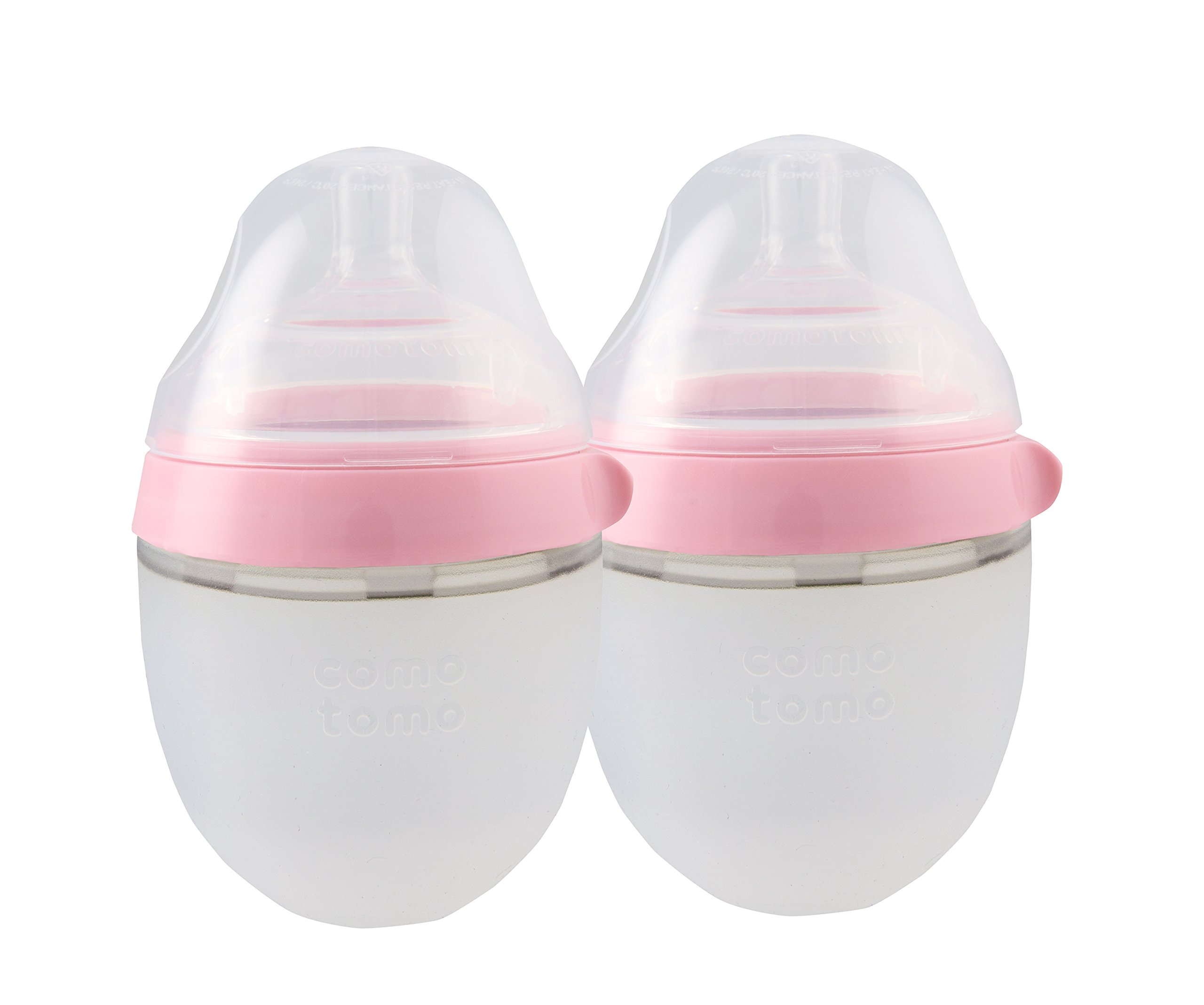 Comotomo Natural Feel Baby Bottle, 4 Pack
