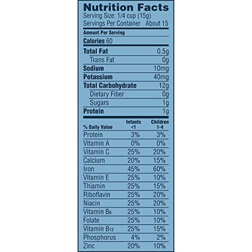 Gerber DHA and Probiotic Single-Grain Rice Baby Cereal, 8 Ounce (Pack - 1)