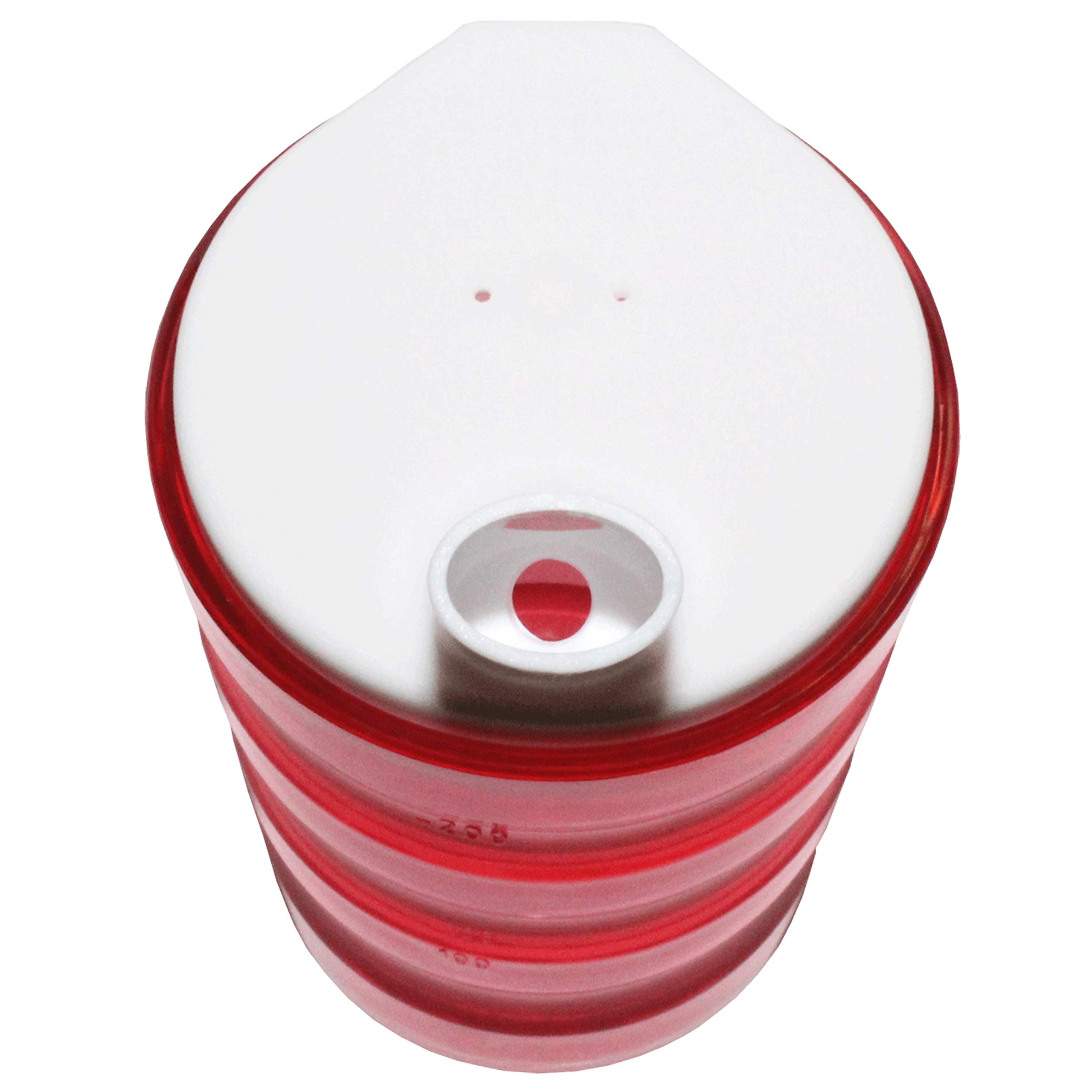 Rehabilitation Advantage Long Spout Feeding Cup Red