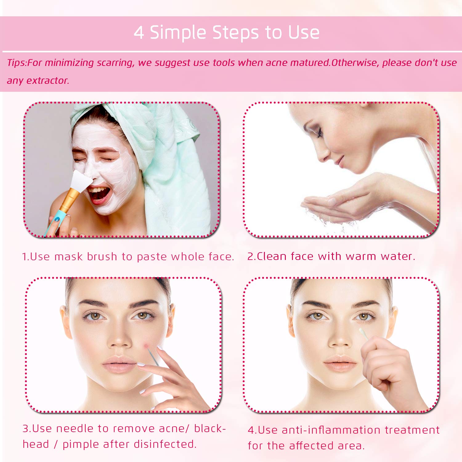 3 PCS Silicone makeup brush set, Face Mask Brush,Soft Silicone Mask Beauty Tool Facial Mud Mask Applicator Brush for skincare Hairless Body Lotion Applicator Tools