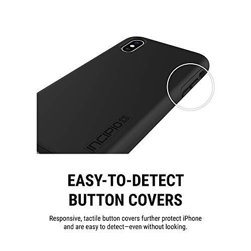 Incipio DualPro Case iPhone Xs (5.8") & iPhone X Case Hybrid Shock Absorbing Drop Protection - Black