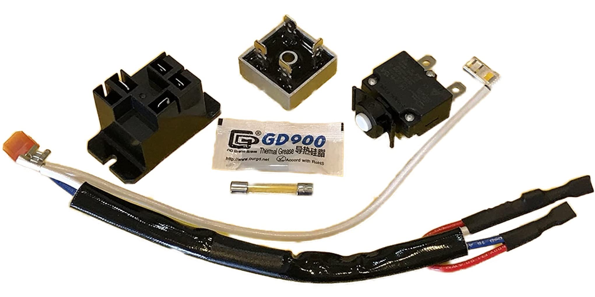 Golf Cart POWERDRIVE 2 Charger Repair Kit Model # 22110 Supercharge KIT