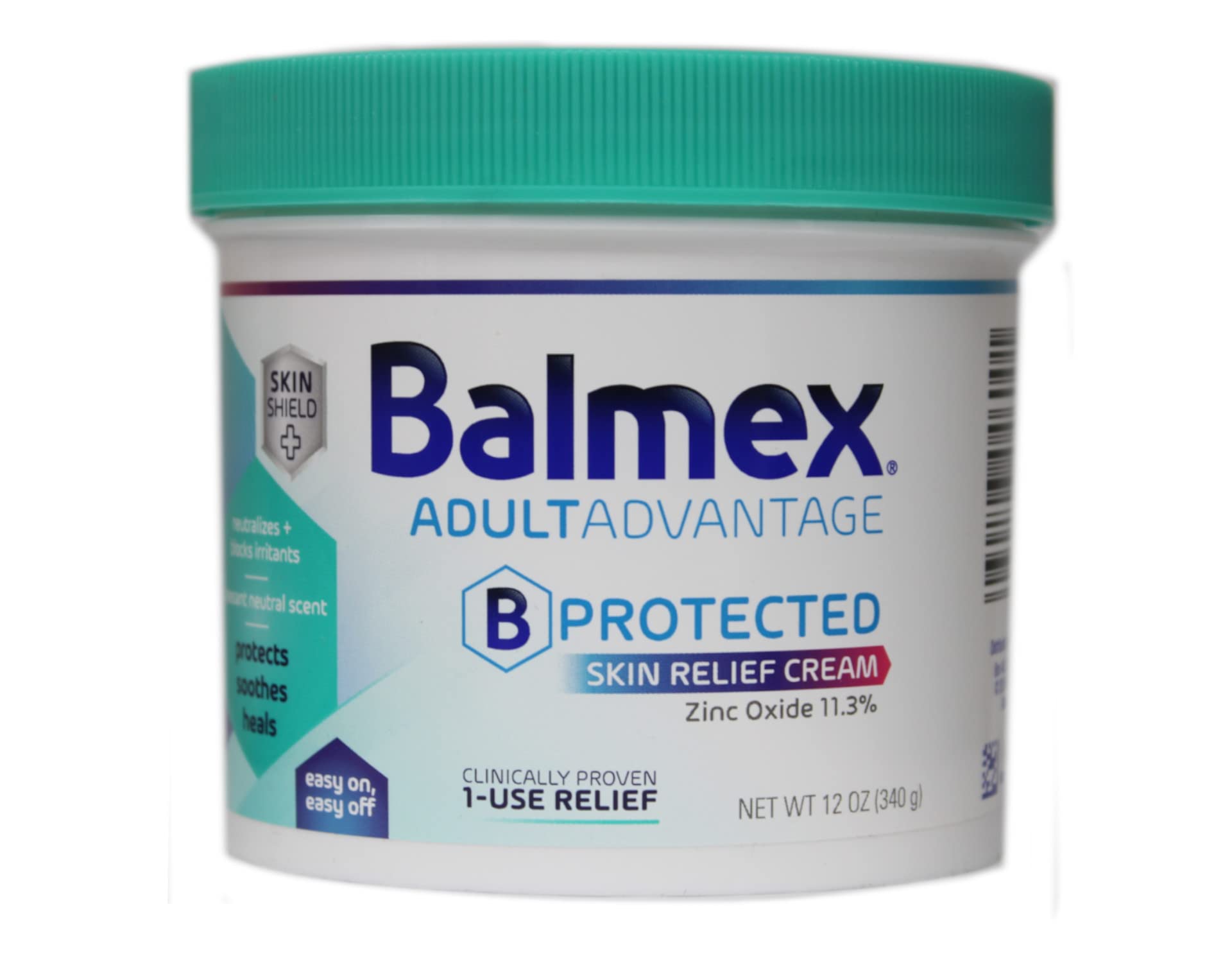 Balmex Adult Care Rash Cream 12 oz (pack of 6)