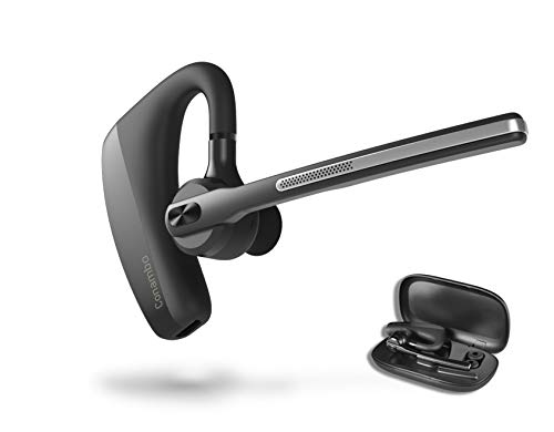 Conambo Bluetooth Headset 5.1, aptX HD 16 Hrs Talktime Bluetooth Earpiece with Microphone Noise Cancelling Wireless Headphones for Cell Phones Business Trucker Office
