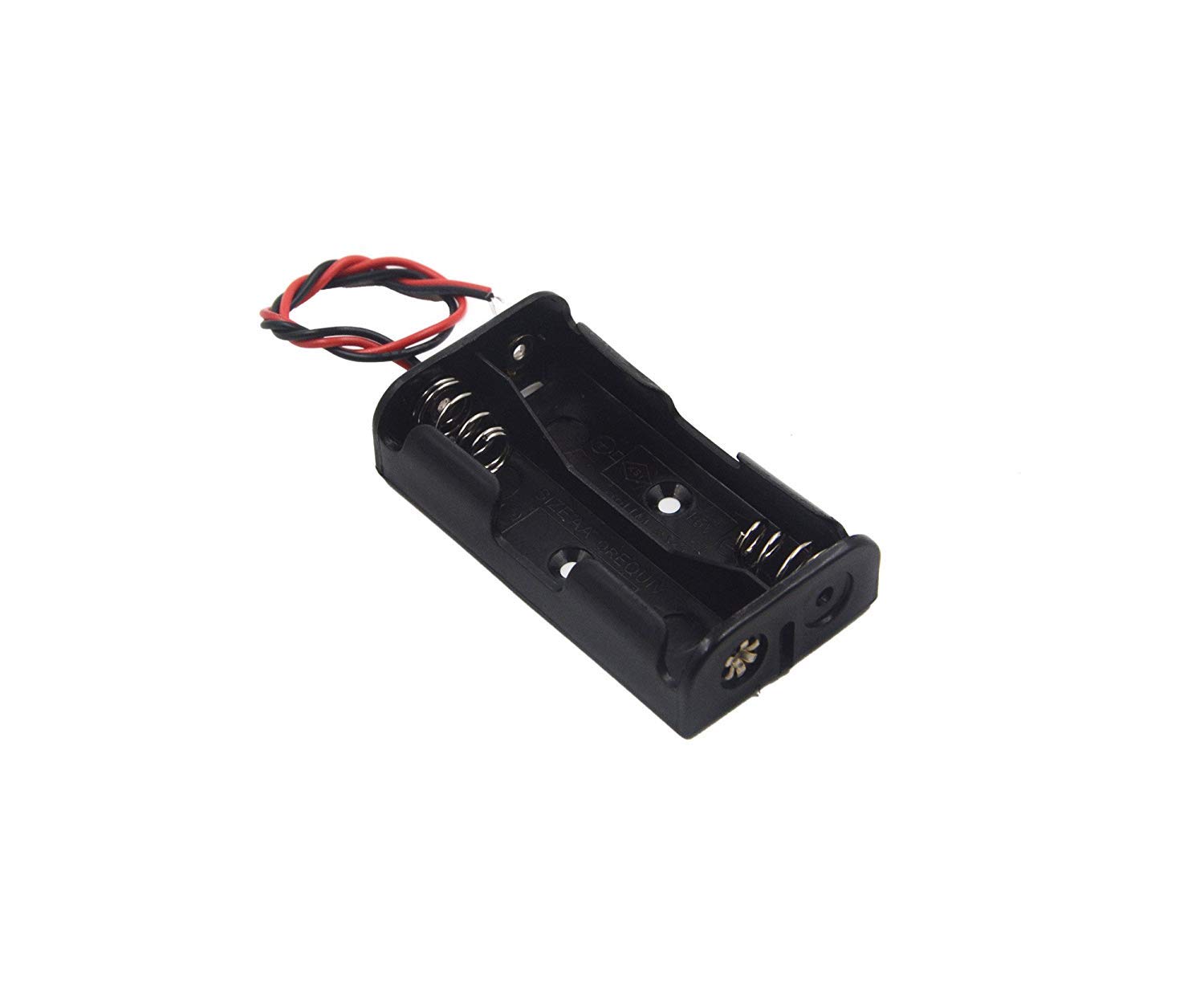 LampVPath (Pack of 3 2 AA Battery Holder, 2 AA Battery Holder with Leads, 2 AA Battery Holder with Wires