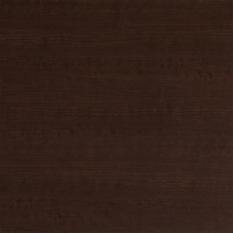 Bush Business Furniture Series C L Shaped Desk with 48W Return and Mobile File Cabinet, 66W, Mocha Cherry