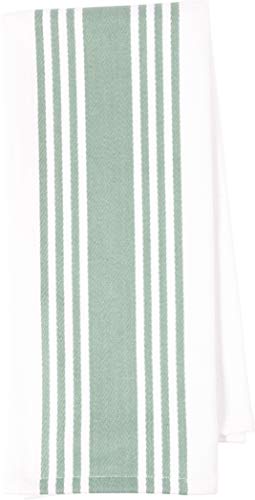 KAF Home Kitchen Towels, Set of 4 Absorbent, Durable and Soft Towels | Perfect for Kitchen Messes and Drying Dishes, 18 x 28 – Inches, Sage