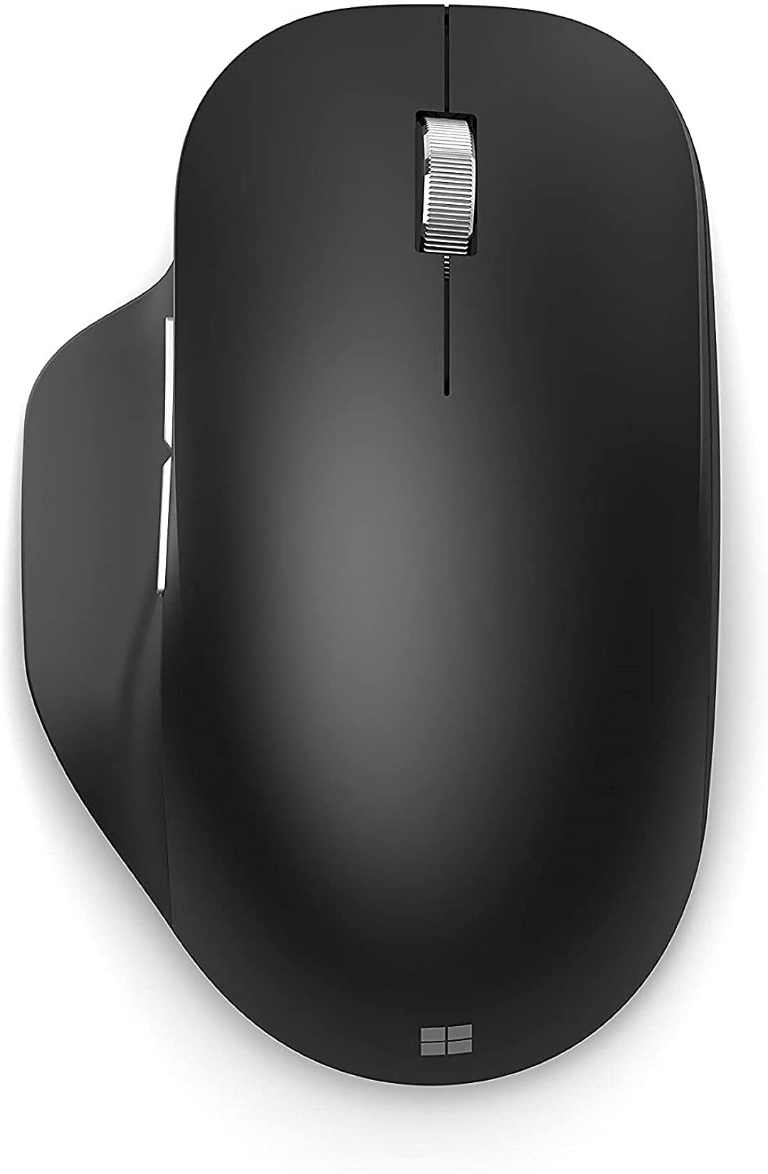 Microsoft Bluetooth Ergonomic Mouse - Matte Black with comfortable Ergonomic Design, Thumb Rest, up to 15months battery life. Works with Bluetooth enabled PCs/Laptops Windows/Mac/Chrome computers