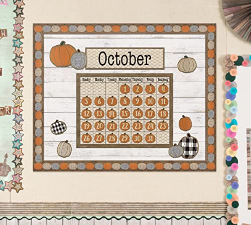 Teacher Created Resources Home Sweet Classroom Pumpkins Die-Cut Border Trim (TCR8454)