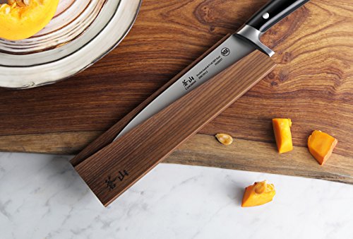 Cangshan 1021462 Solid Ash Wood Magnetic ANCHOR Knife Sheath Only for 8-Inch Chef's Knife