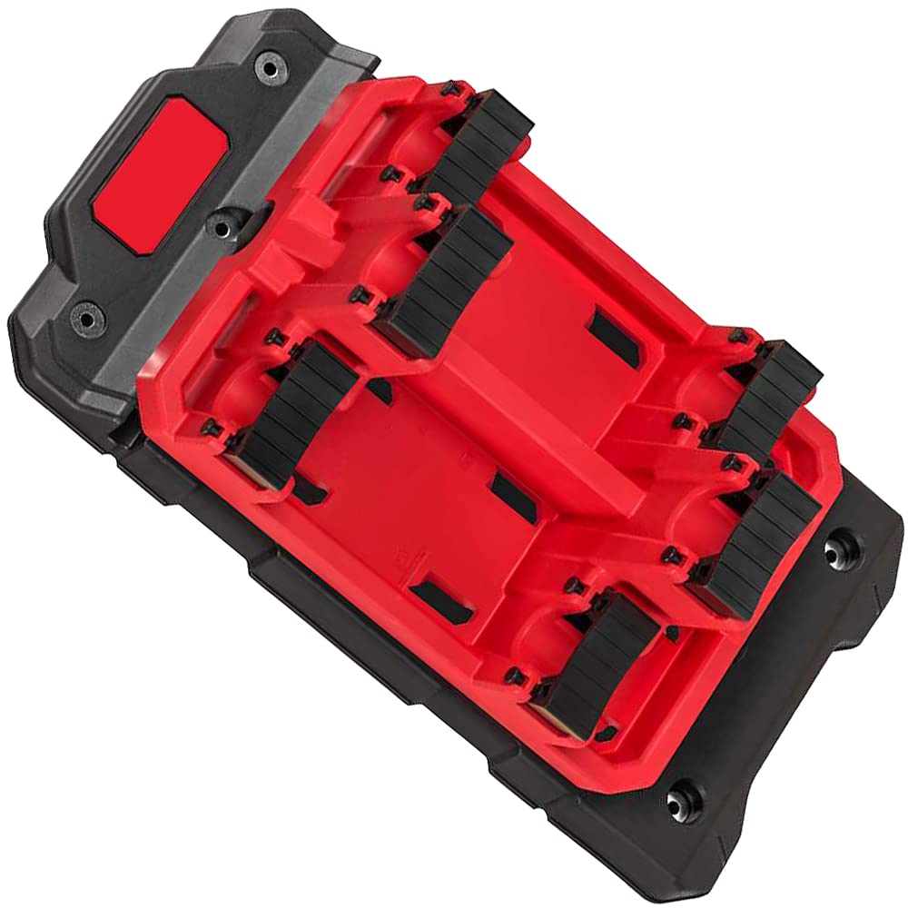 48-22-8349 for Milwaukee Packout Durable Modular Long Handle Tool Rack, 50lbs Weight Capacity, Dimensions: L 7" x W 9.4" x H 14"