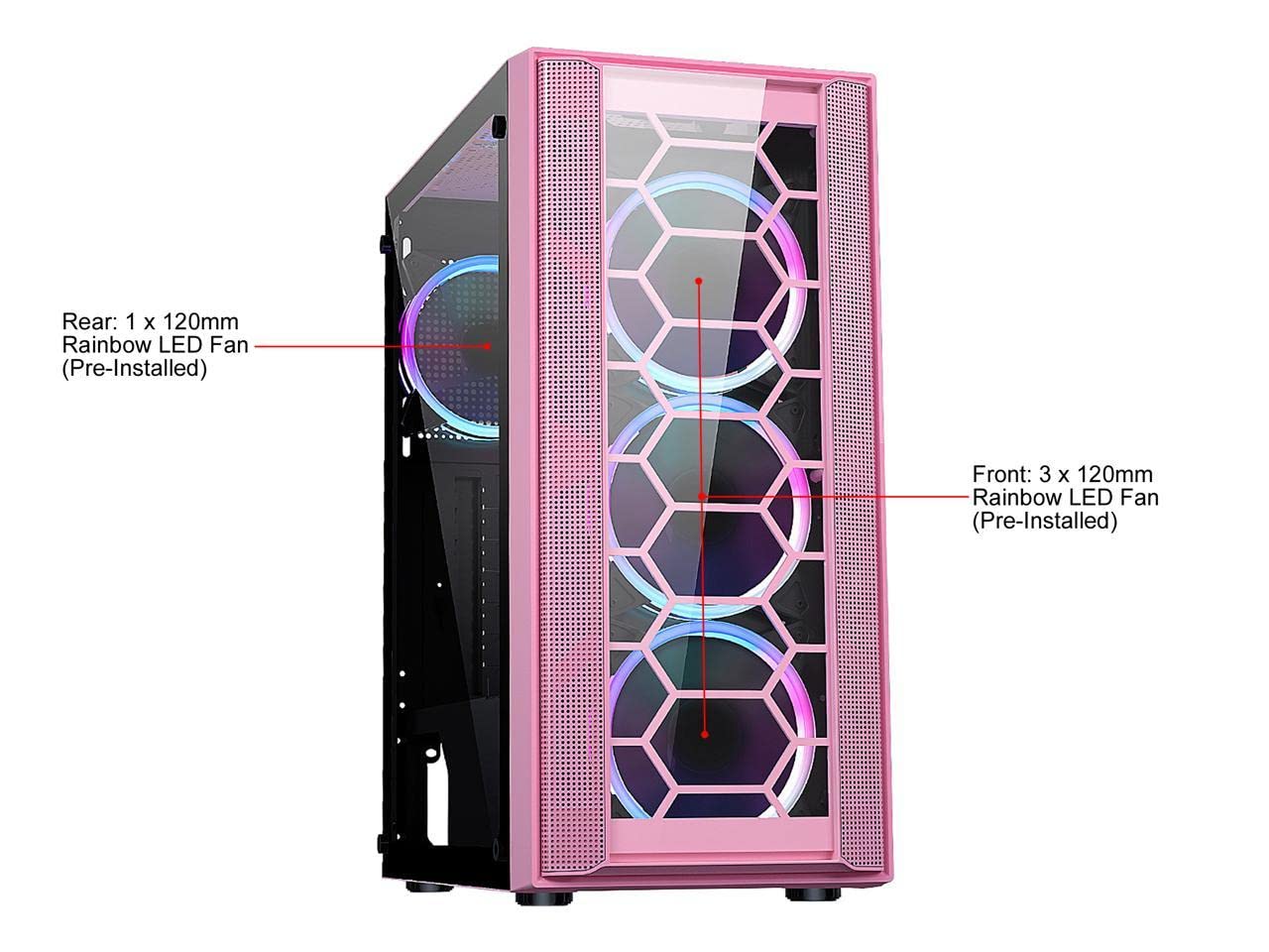 Diypc Rainbow-Flash-F4-P Case Diypc Rainbow-flash-f4-p R