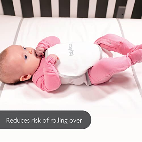 Baby Brezza Safe Sleep Swaddle Blanket for Crib Safety for Newborns and Infants β Safe, Anti-Rollover Blanket, White