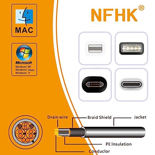 chenyang Only for DCR-TRV75E DV Firewire to USB Cable USB 2.0 to Firewire IEEE 1394 4Pin iLink Cable 1m