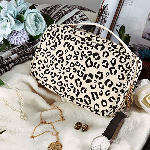 MIZATTO Travel Jewelry Organizer, Medium Jewelry Storage Bag for Necklaces, Earrings, Rings and Bracelets