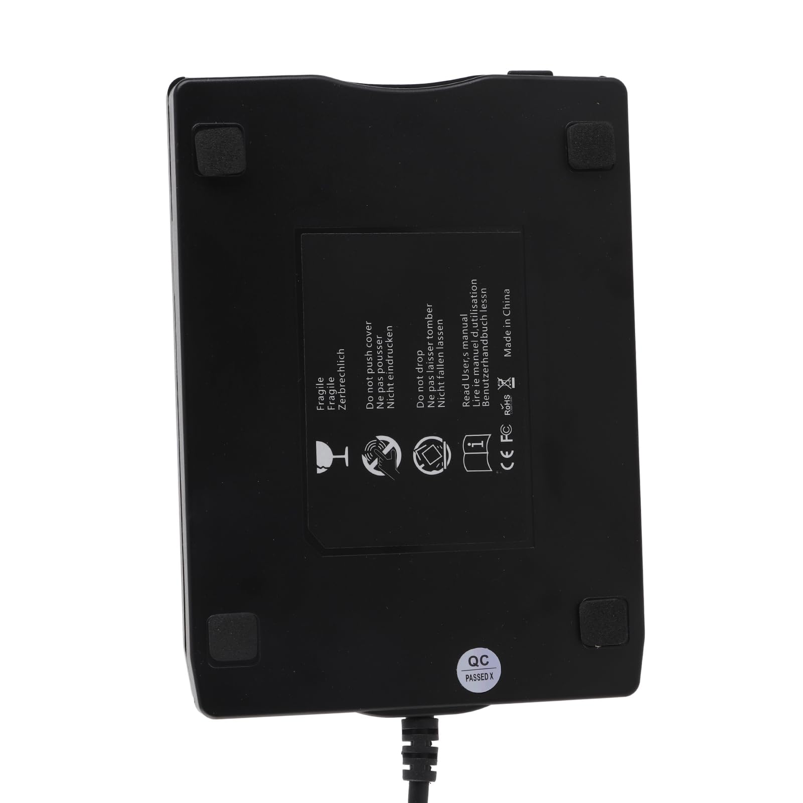 Portable Ultra-Slim External Floppy Disk 3.5-Inch USB Floppy Drive Card Reader Computer Accessory External Removable