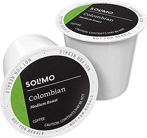Amazon Brand - 100 Ct. Solimo Variety Pack Medium and Dark Roast Coffee Pods & 100 Ct. Solimo Medium Roast Coffee Pods, Colombian, Compatible with Keurig 2.0 K-Cup Brewers