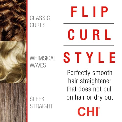 CHI New CHI Original Digital Ceramic Hairstyling Iron 1" Ruby Red, 1 lb.