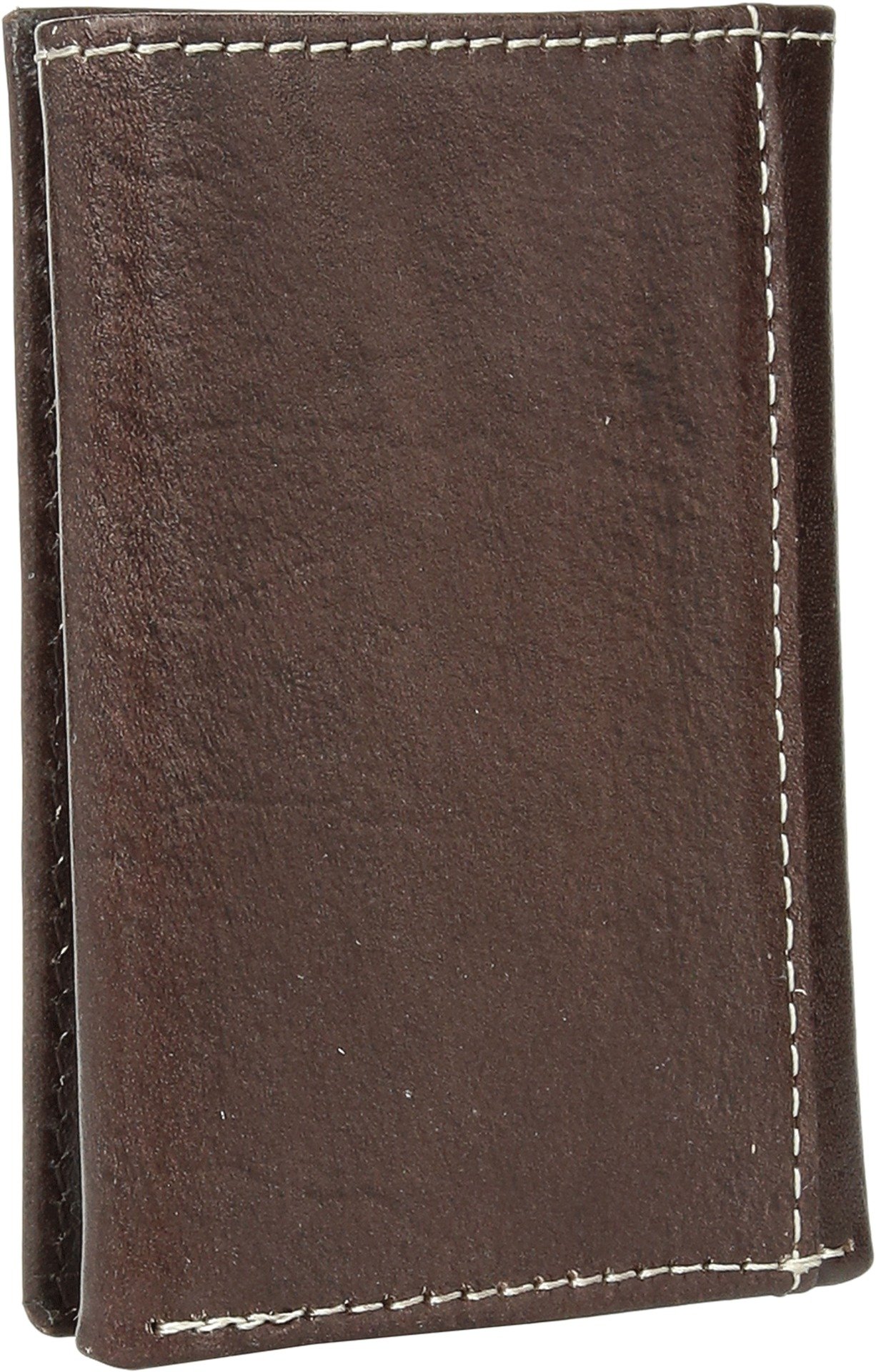 ARIAT Floral Inlay Buck Edge Trifold Wallet Accessory, Brown, NA