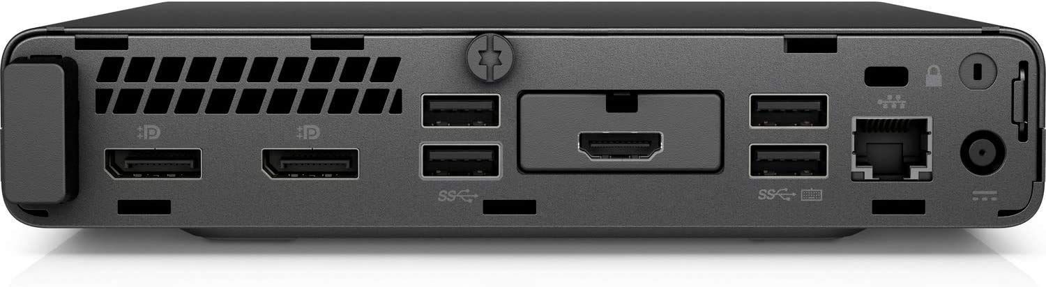 HP ProDesk 600 G4 Desktop Mini PC (i3-8100T Processor, 500GB HDD, 4GB RAM, WiFiBT) Windows 10 Pro (Renewed)