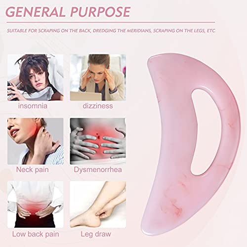 AICNLY Large gua sha Massage Tool, Lymphatic Drainage Massager,Muscle Scraping Massage Tools,Body Sculpting Anti Cellulite Tools for Man and Women (Pink)