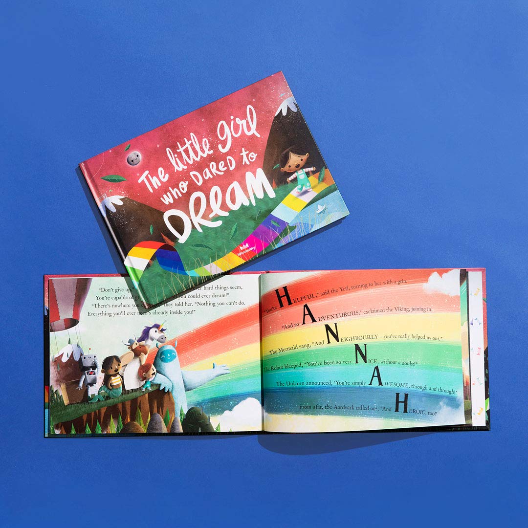 The Little Girl or Boy Who Dared to Dream - Personalized Baby & Kids' Book | Wonderbly (Softcover)