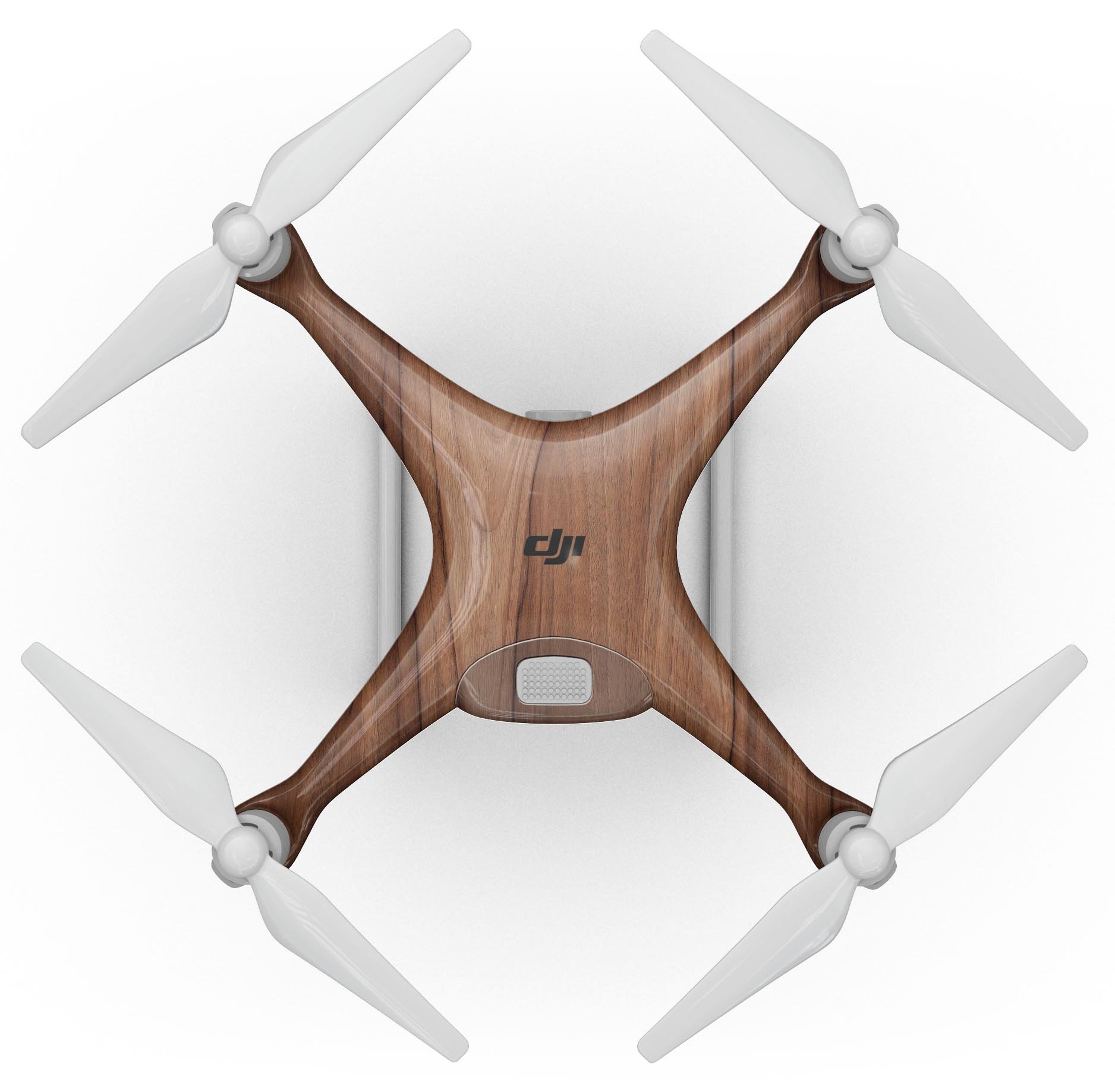Design Skinz Design Skinz Smooth-Grained Wooden Plank Full-Body Wrap Decal Skin-Kit Compatible with The Drone DJI Inspire 2