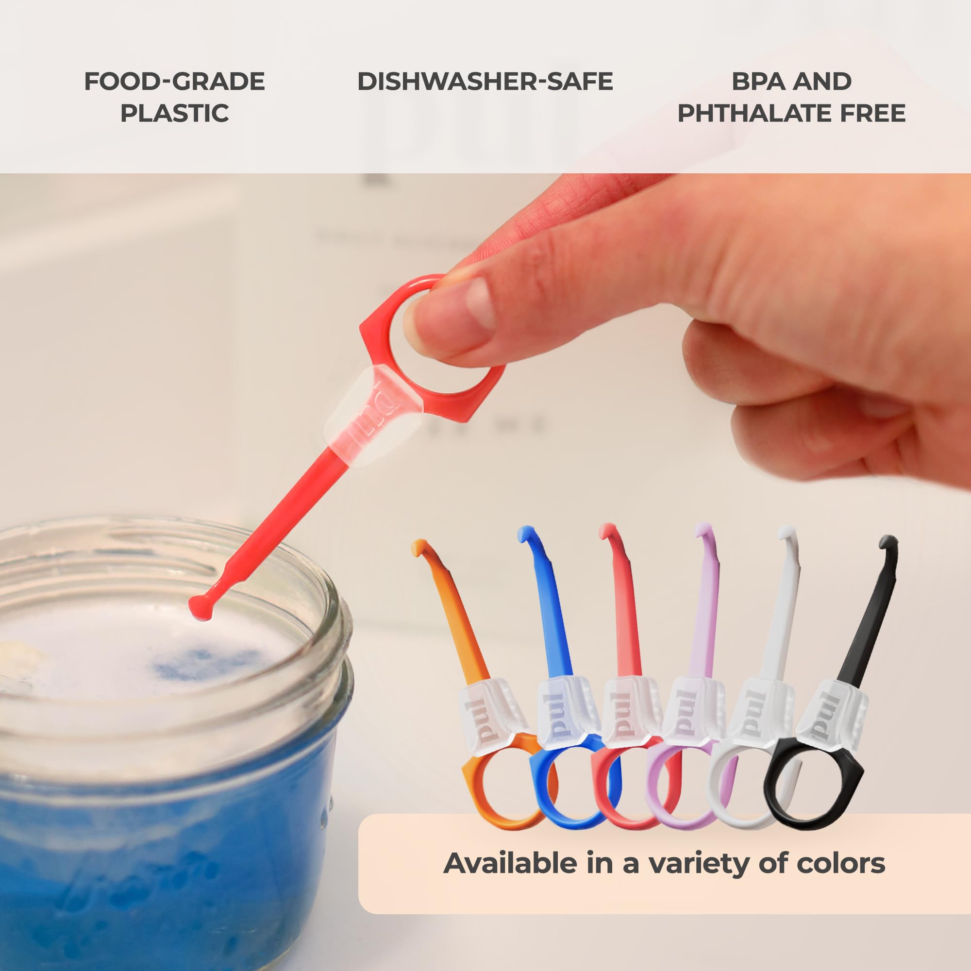 PUL 2-in-1 Aligner Seating Chewie & Removal Tool — Compatible with Invisalign, Removable Braces, Retainers & Trays – Easy-to-Use Remover & Chew, Dental & Oral Care – Pink, Orange, Blue (Pack of 3)