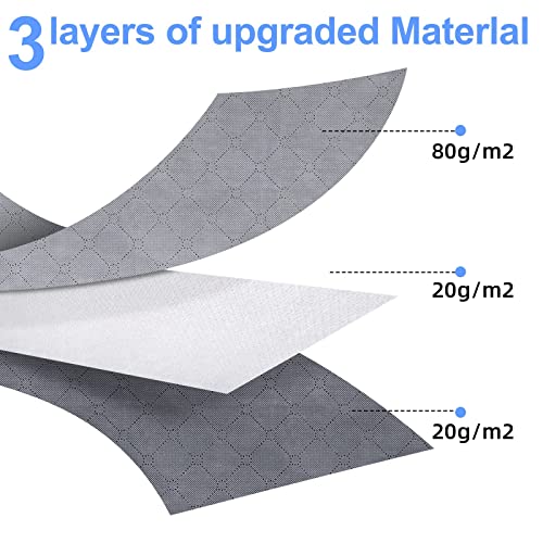 90L Extra Large storage bag ,6 Pack Clothes Storage Bins with lids,durable handle, transparent window, Sturdy Zippers , for closet organizers and storage, Blanket, Comforters, Bed Sheets, Pillows and Toys(gray)