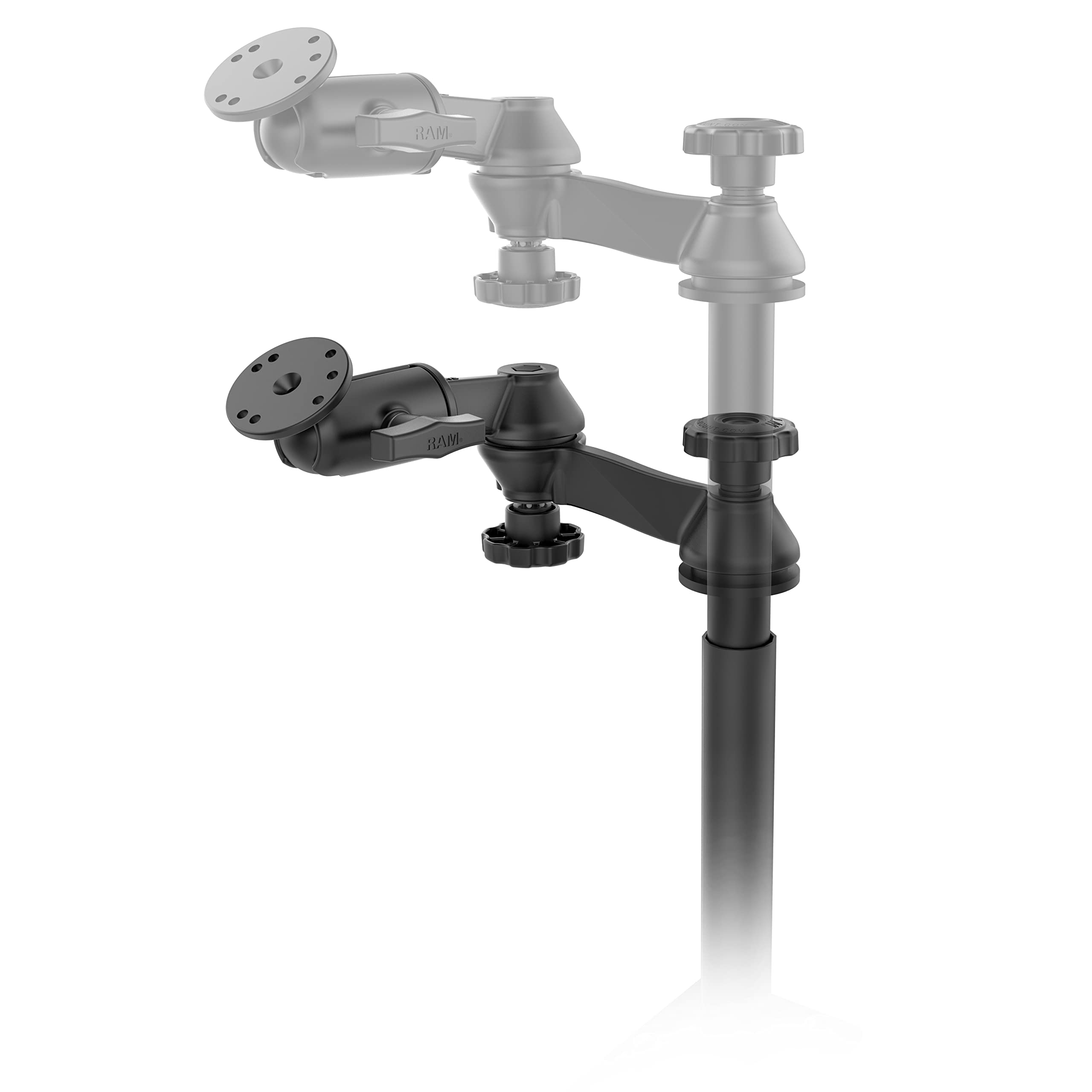 RAM MOUNTS No-Drill Mount for '15-25 Ford F-150, β17-24 F-250 + More RAM-VB-195-SW2 Compatible with RAM Tablet and Laptop Holders