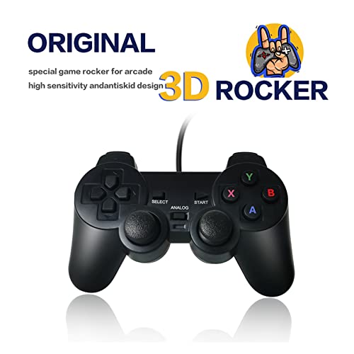 4k video game machine Arcade Retro Game Console With 55000+ Built-in Games, 256G Cards With 80+ Emulators, 2 Wireless Controllers Containing NES/NEOGEO/N64/PS1, Etc. Game machine ( Size : 256G Wireles