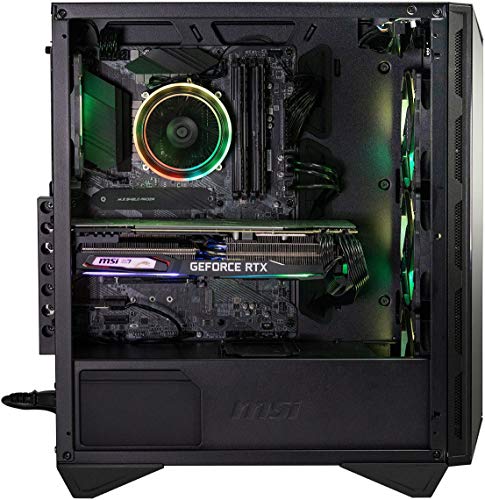 MSI Aegis RS Gaming Desktop PC, Core i7-10700KF 8-Core, NVIDIA GeForce RTX 3080 10GB (64GB DDR4 RAM | 1TB PCIe SSD | 2TB HDD) Windows 10 Home Gamer PC Computer Bundle W/JTD Mouse Pad