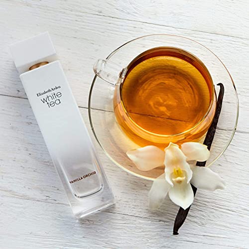 Elizabeth Arden White Tea Eau De Toilette Spray Perfume for Women, Vanilla Orchid, 1.7 Oz.