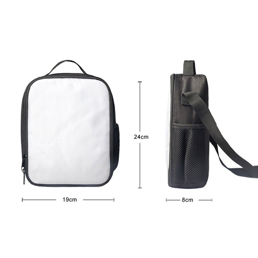 3D Tiger Lunch Bag Kids Small School Shoulder Cooler Bags Stylish for Children