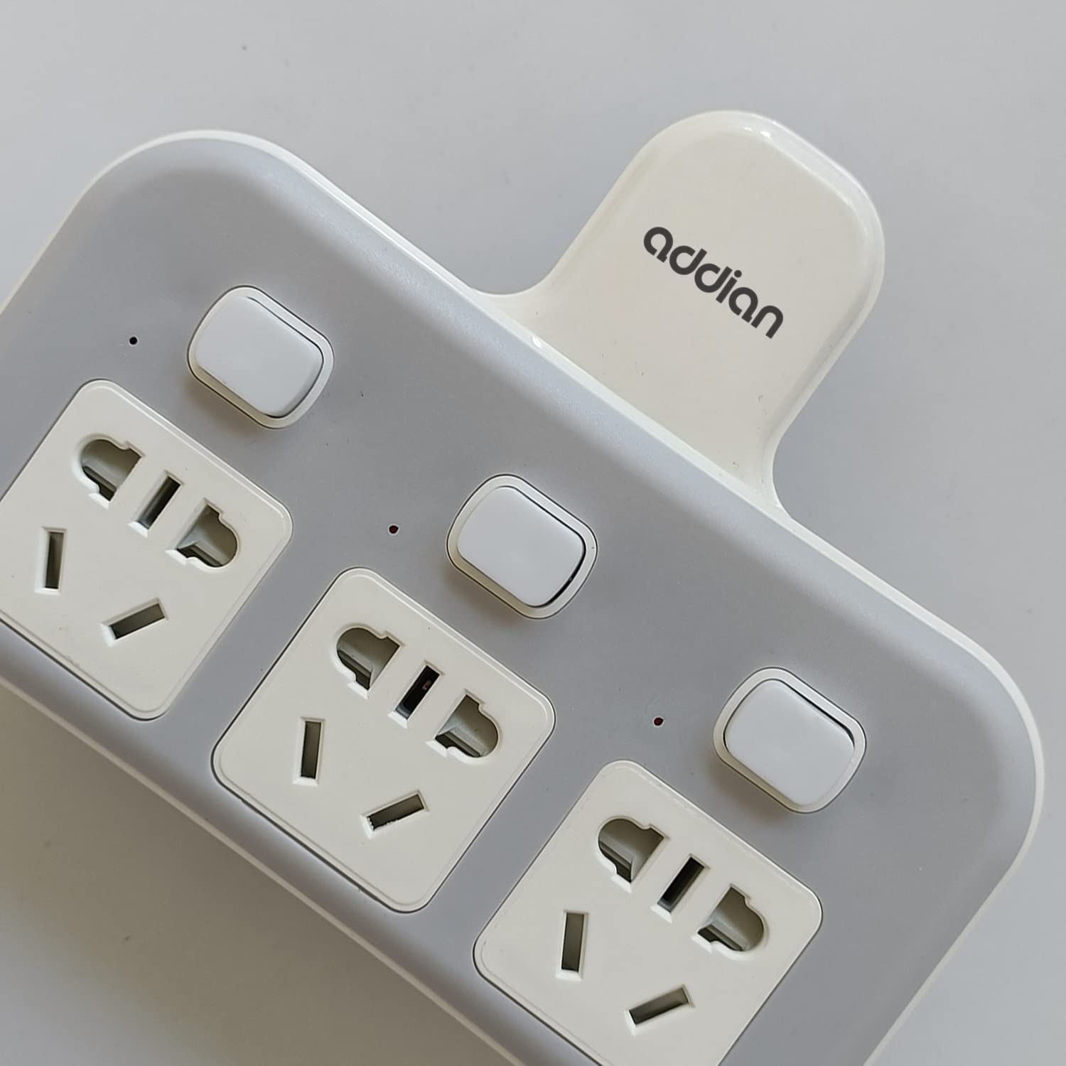 addian- Electrical sockets,Multi-switch row plug charging USB small plug row travel portable smart socket new plug board student female